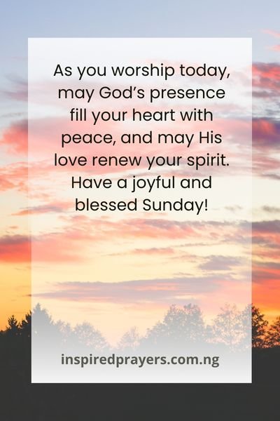 40+ Happy Sunday Prayer Message To Uplift Your Spirit & Soul