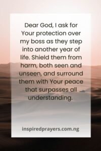24 Heartfelt Birthday Prayer For My Boss And Employer 2025